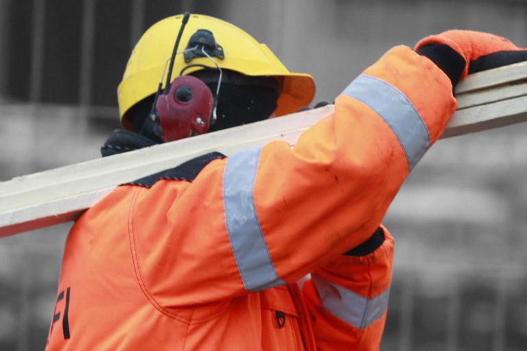 Demolition work at pipe renovation sites